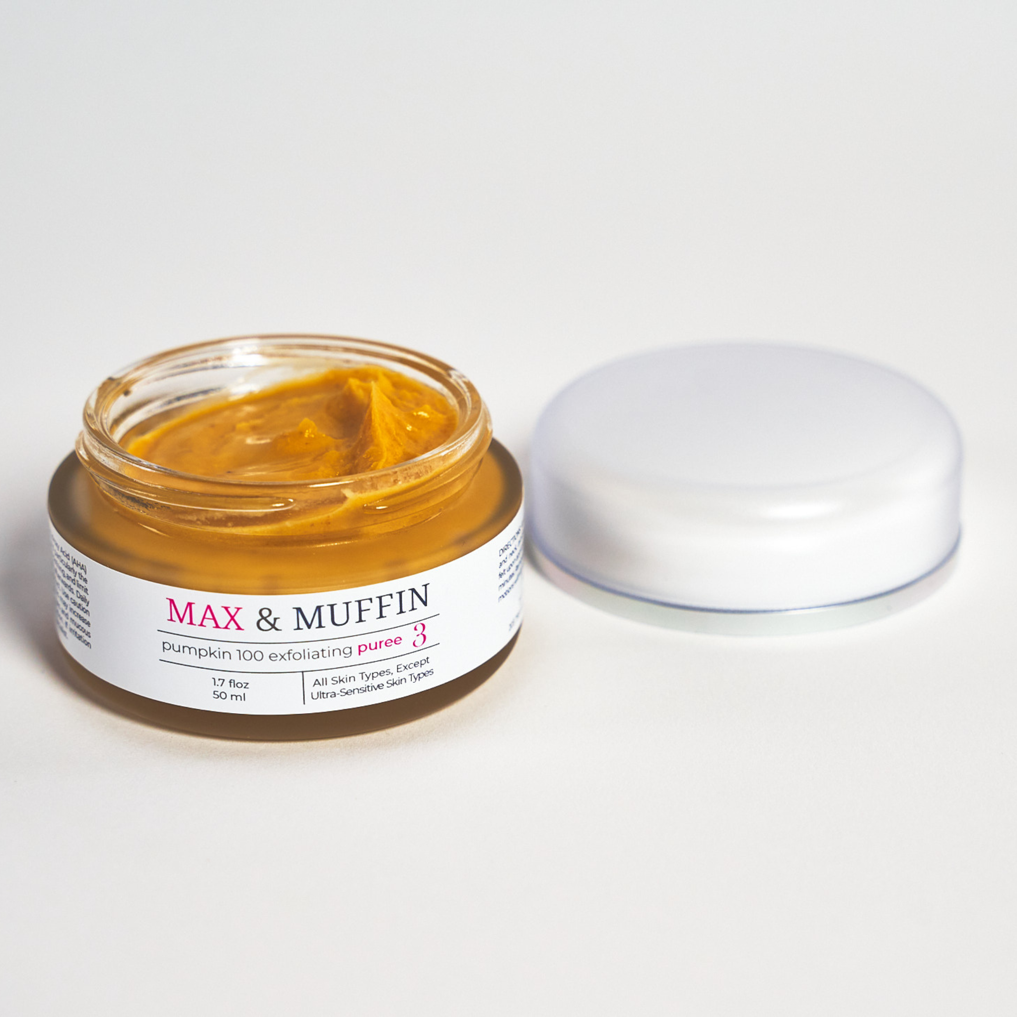 Enhance clarity & skin texture - Pumpkin 100 Exfoliating Puree | Max ...